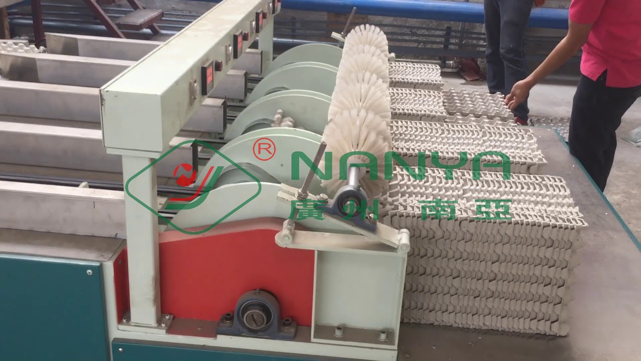 Automatic Rotary Egg Tray / Egg Carton Making Machine 4000pcs/h with ...