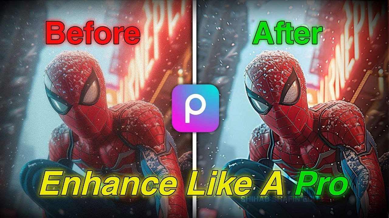 Photo Enhance In Picsart | Picsart Photo Editing Tutorial - YouTube