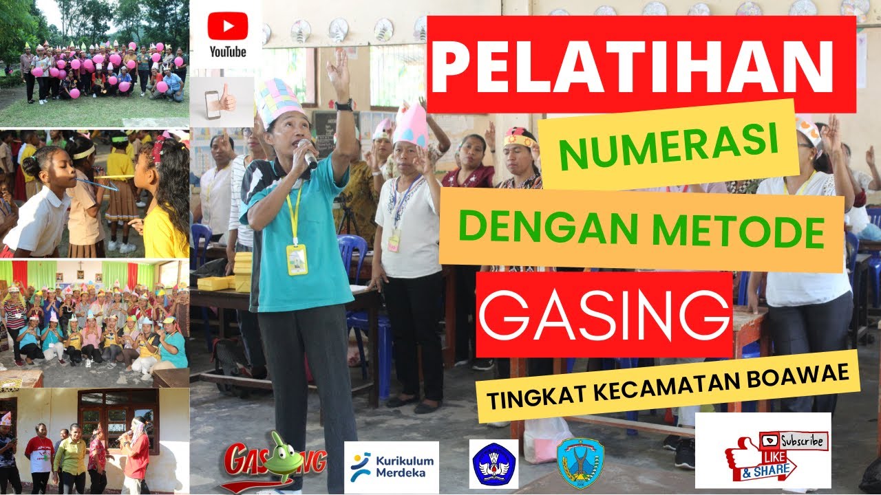PELATIHAN NUMERASI || DENGAN METODE GASING - YouTube