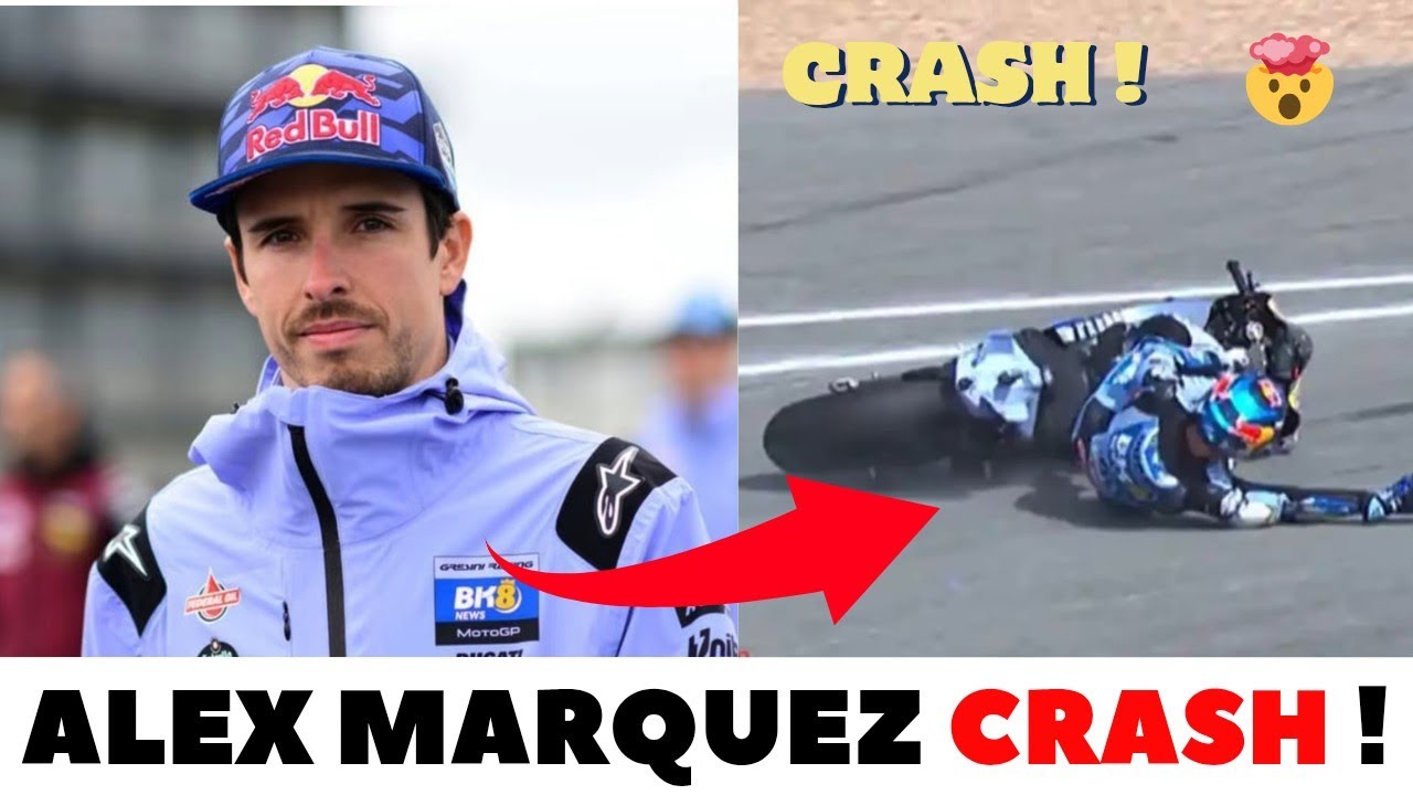 "Alex Marquez’s SHOCKING Crash at 2025 Dutch MotoGP! Injury And ...