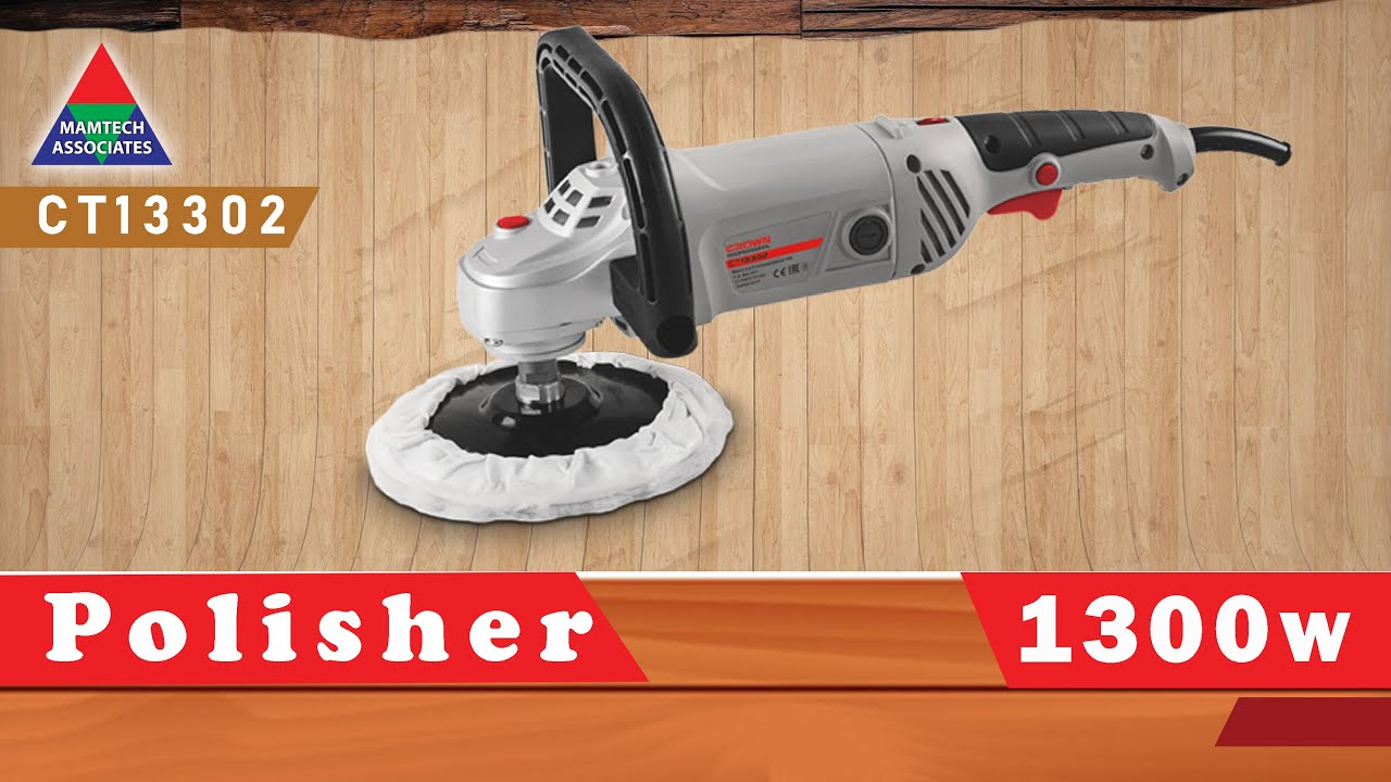 How To Use Polisher | Crown | model CT13302 | Mamtech Associates - YouTube