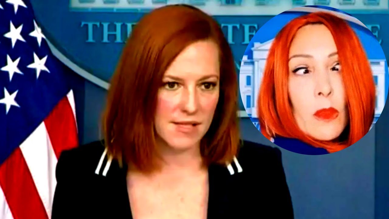 Watch the Funny Jen Psaki Doppelgänger Answer a Press Question - YouTube