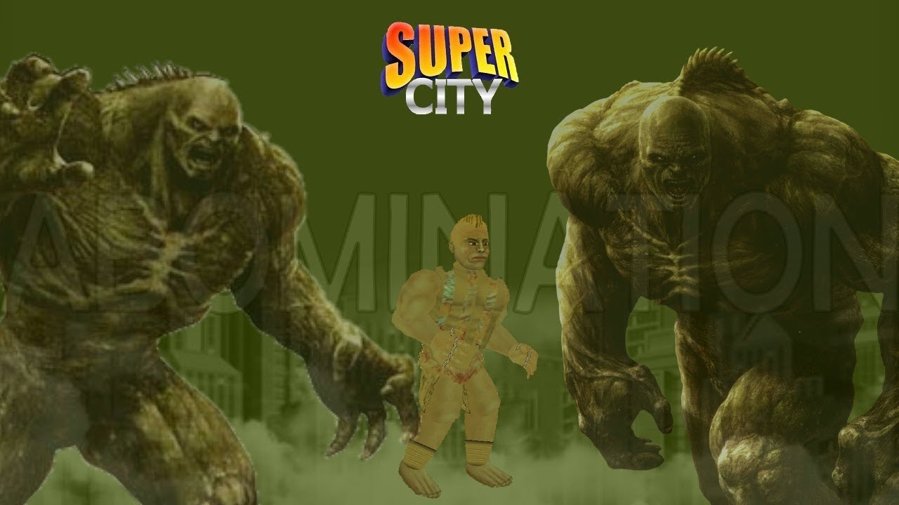 How to Create Abomination in Super City - YouTube
