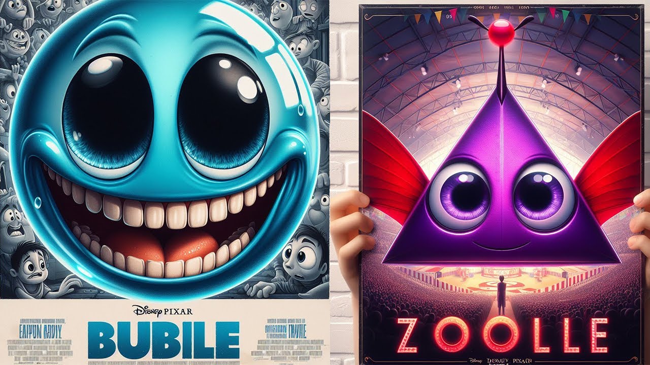 AI Pixar Movie Posters for The Amazing Digital Circus (ai being wild) 💀 ...