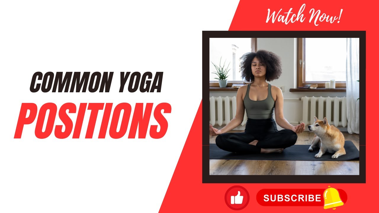 Common Yoga Positions | Find a good pose for you today! - YouTube