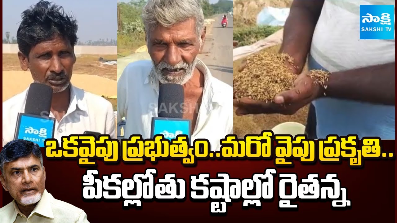 Farmers Facing Huge Problems in Chandrababu Govt | AP Farmers Problems ...