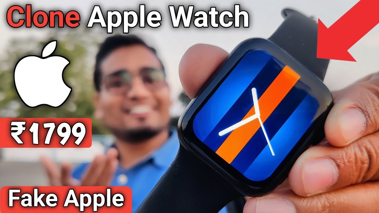 Clone Apple Watch | Apple Watch Look Smartwatch | Reality Test of this ...