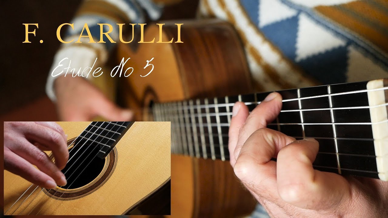 Ferdinando Carulli - Etude 5 - YouTube