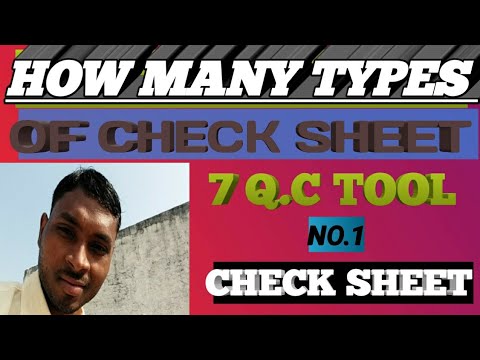CHECK SHEET,WHAT IS CHECK SHEET, TYPES OF CHECK SHEET,USE AND BENEFITS ...