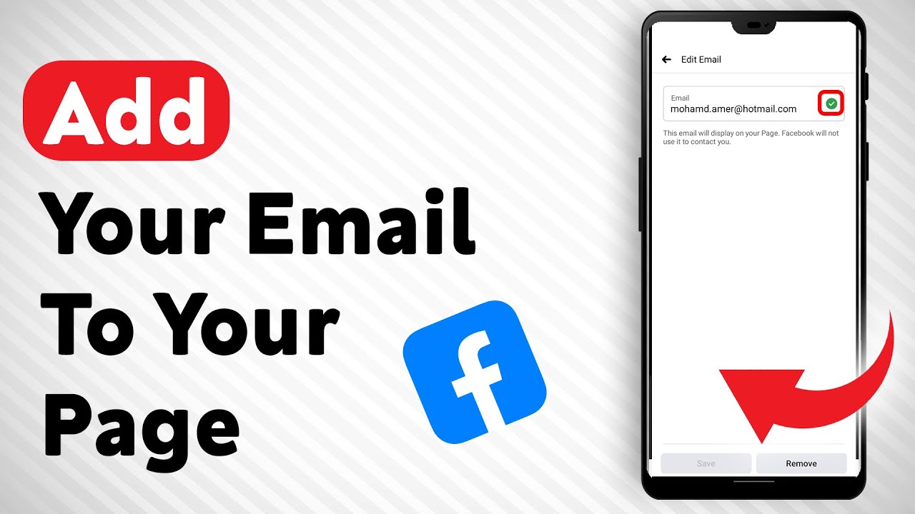 How To Add Your Email To Your Facebook Page - Full Guide - YouTube