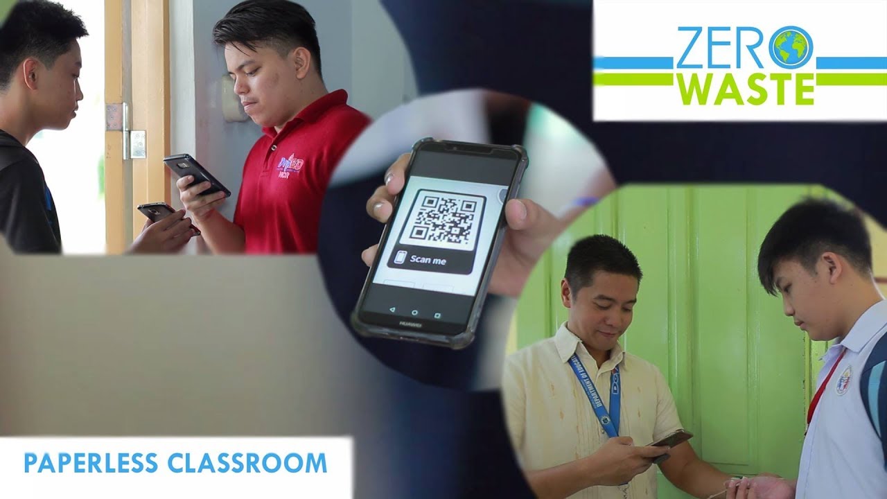 ZERO WASTE CHALLENGE | Paperless Classroom - YouTube
