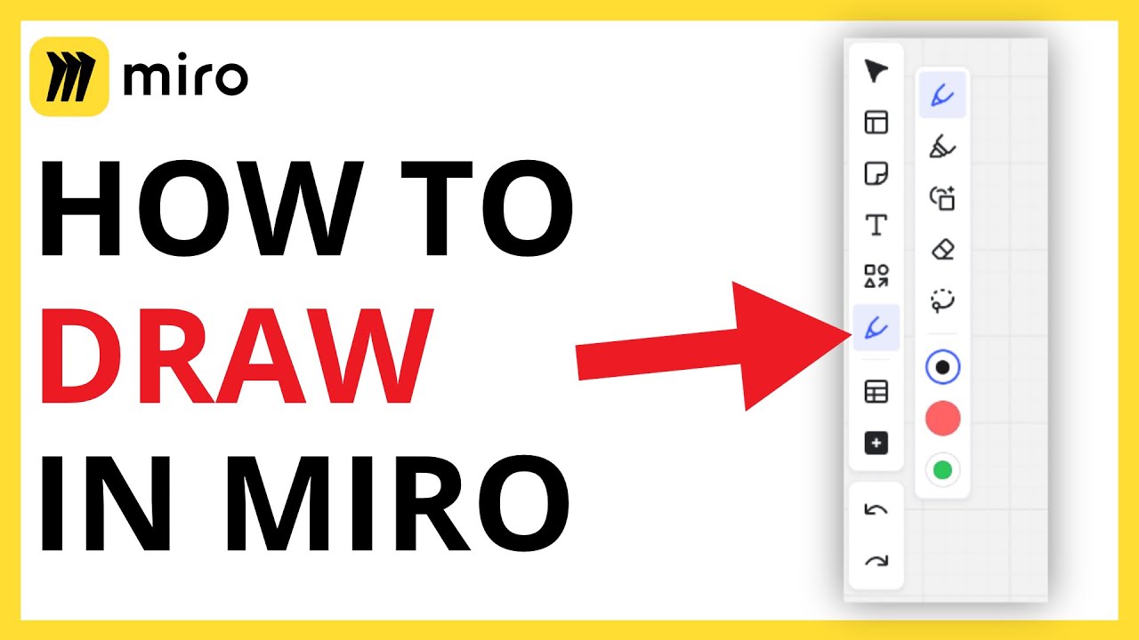 How to Draw in Miro [QUICK GUIDE] - YouTube