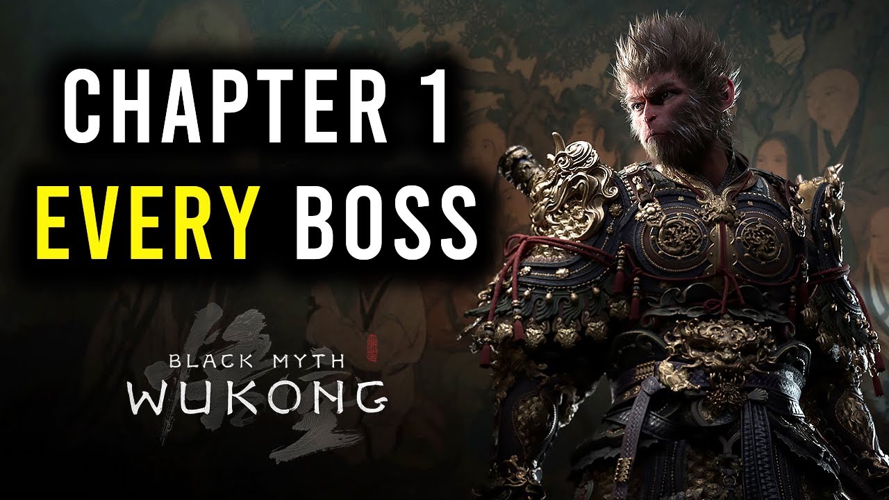 Black Myth: Wukong Chapter 1 Full Let’s Play - Every Boss - YouTube