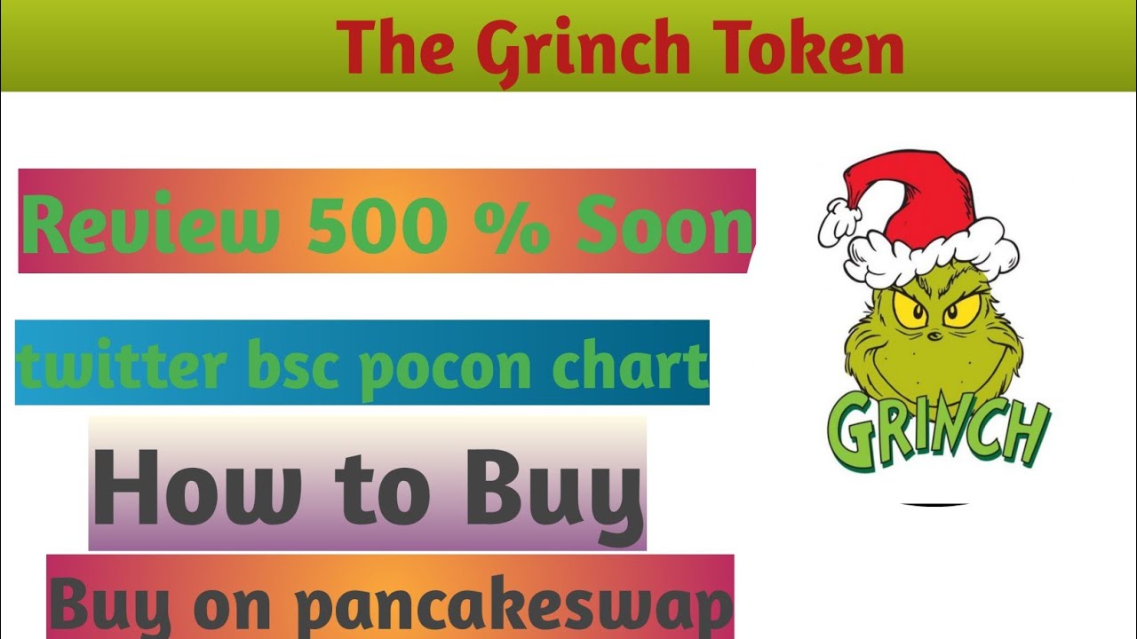new project the Grinch token ||how to buy |buy on pancakeswap - YouTube