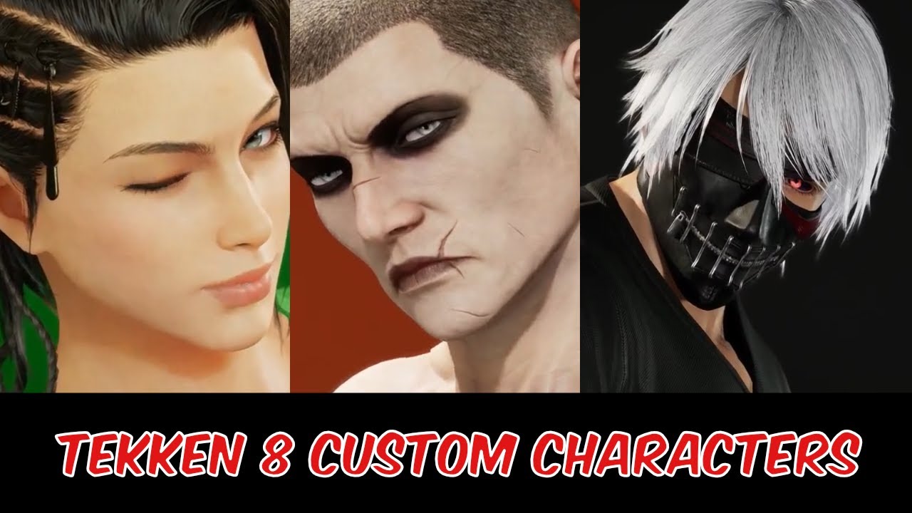 Tekken 8 Custom Characters (Laura, Ken Kaneki, Namine', and more) - YouTube