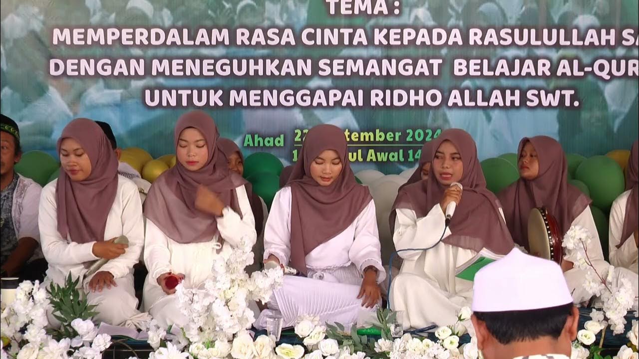 Maulid Nabi Muhammad SAW 1446 H dan Haflah Akhirusannah ke 3 FULL - YouTube