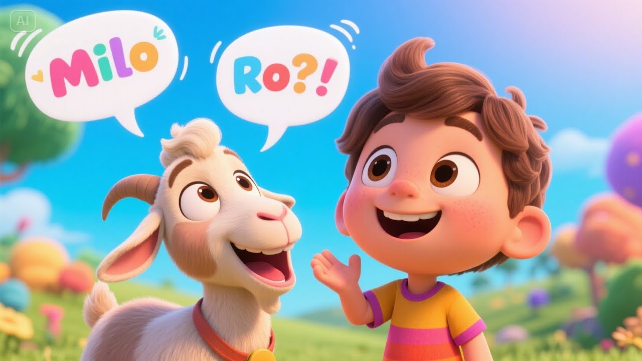 Milo and the Giggly Goat – Hee Haw Laughs! | Funny Farm Song for Kids ...