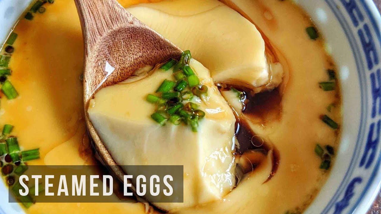 Chinese Steamed Eggs Japanese Steamed Eggs (Chawanmushi) – The