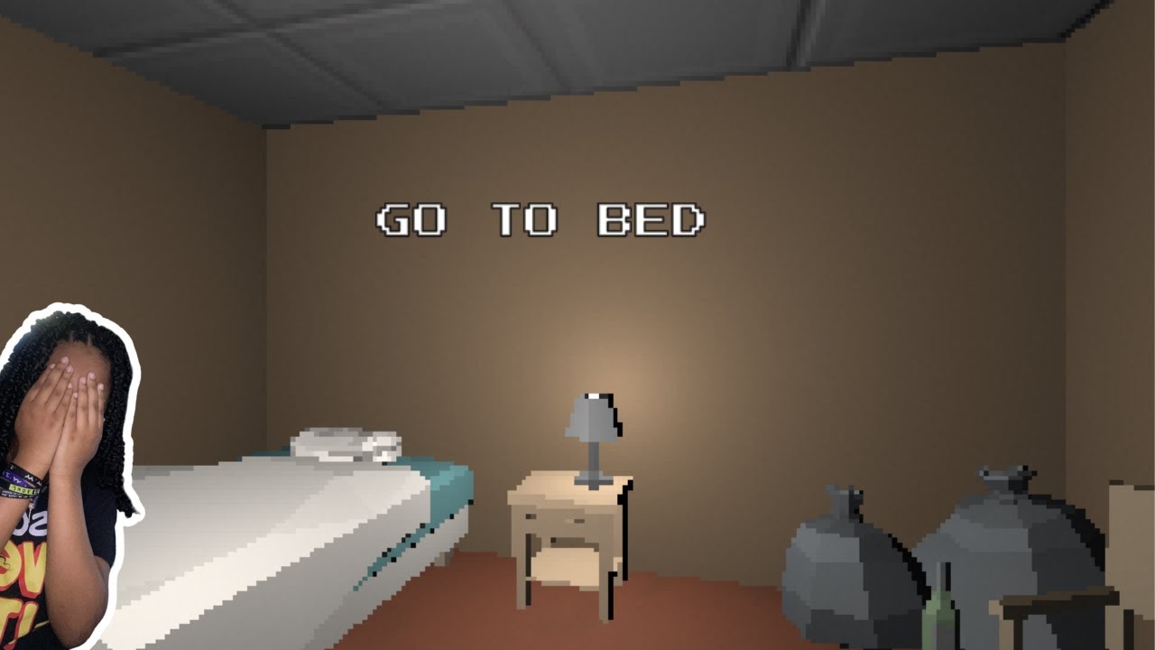 I had to go to sleep... | 3 HORROR GAMES - YouTube