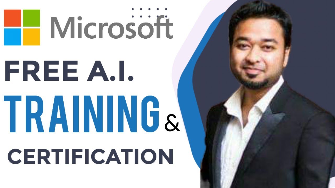 Microsoft Launches Free AI Training With Professional Certificate - YouTube