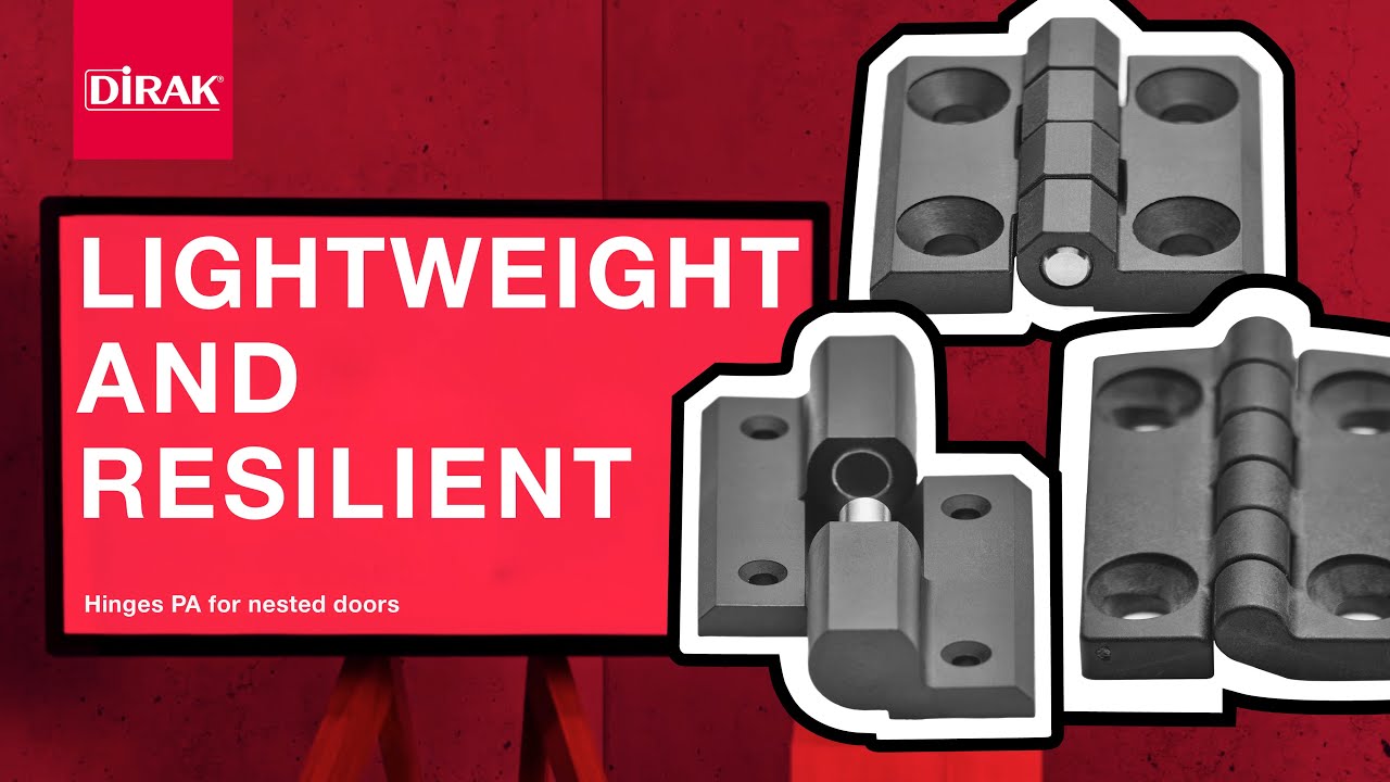 LIGHTWEIGHT AND RESILIENT - DIRAK Hinges PA - YouTube
