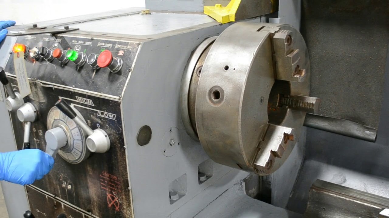 Sharp 24120K 24" x 120" Heavy Duty Precision Lathe w/ Newall DP700 ...