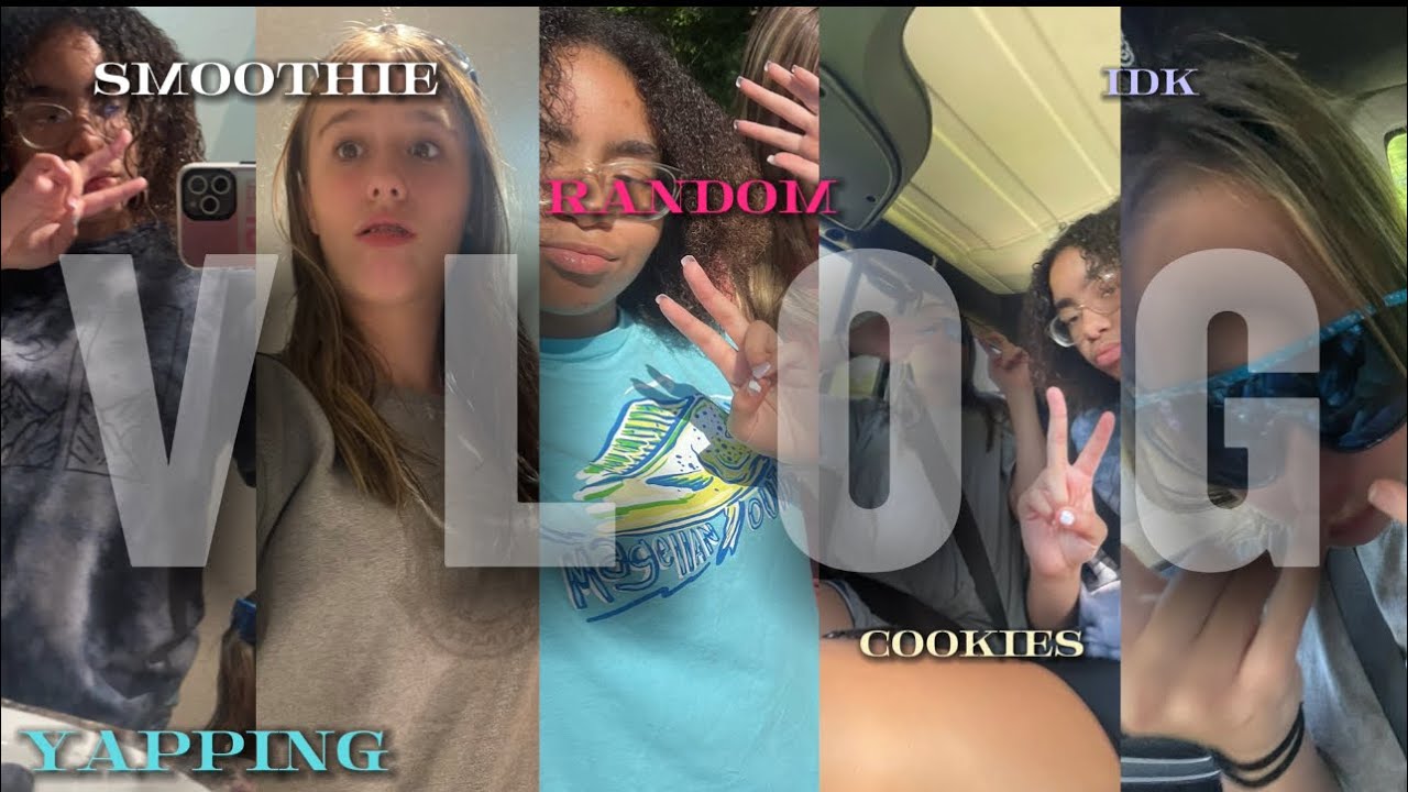 🎀Random yapping making a smoothie and eating cookies🎀 - YouTube