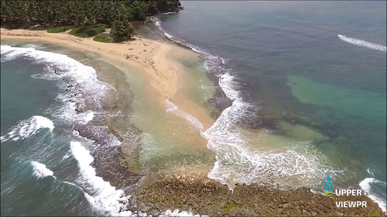 Playa Cibuco desde un drone - YouTube