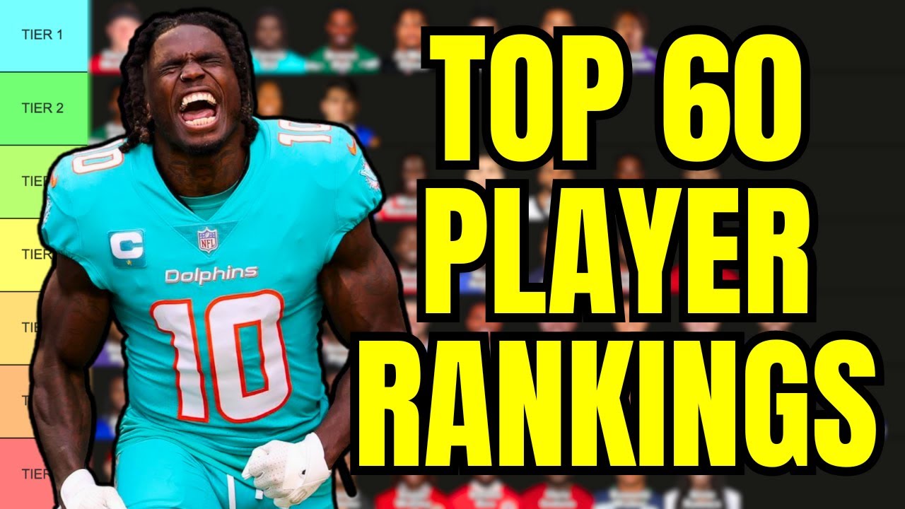 Top 60 Fantasy Football Player Rankings & Tiers - 2024 Fantasy Football ...