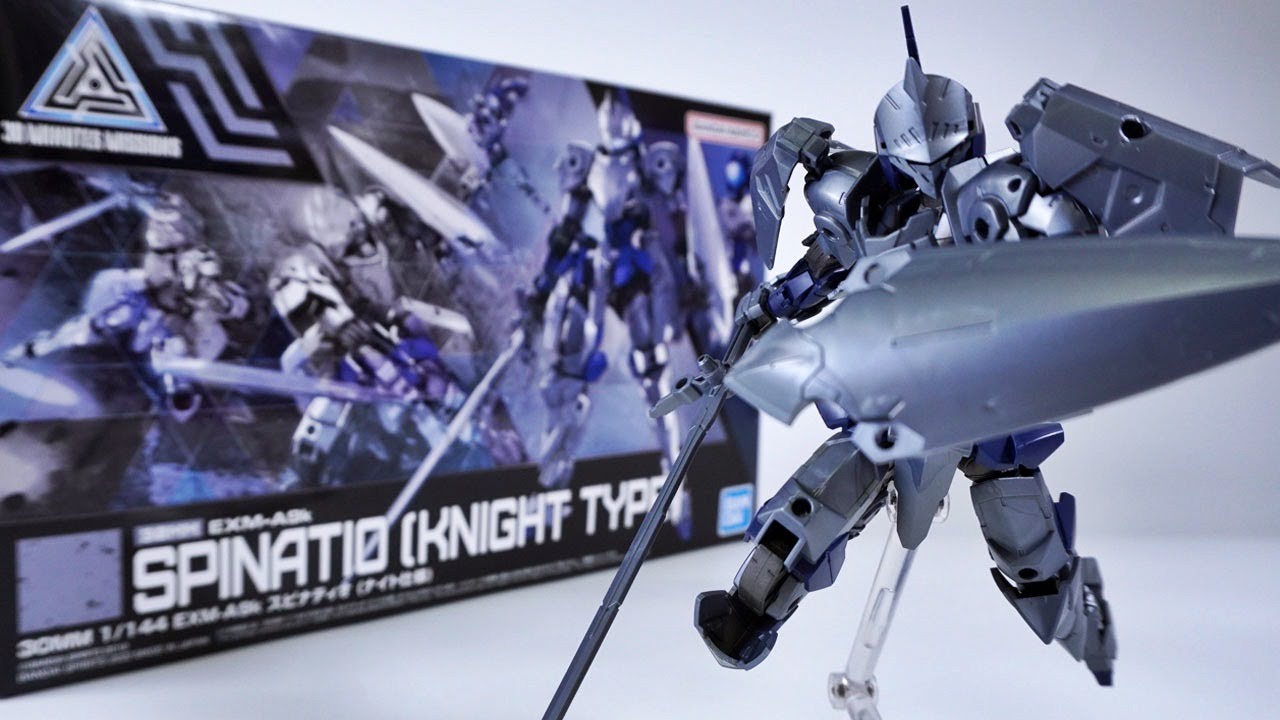 30MM EXM-A9k Spinatio (Knight Type) plastic model kit - YouTube
