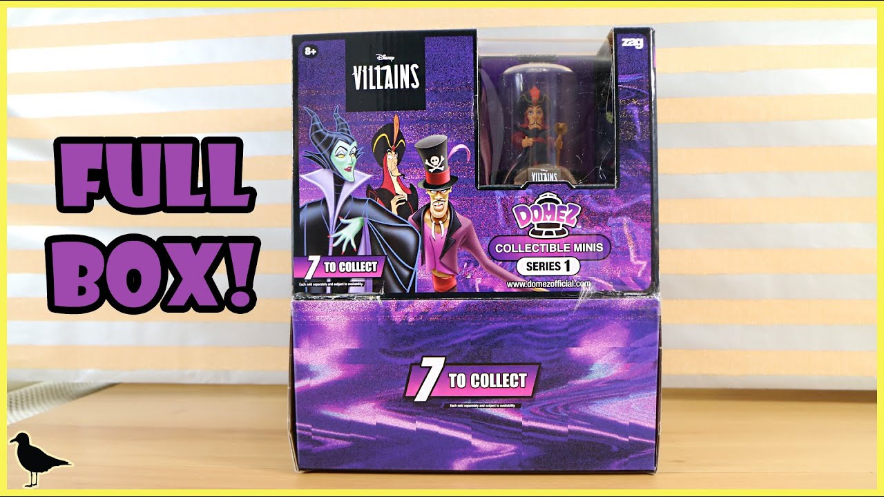 Disney Villains Domez Collectible Minis Opening! Full Set! Chase Found ...