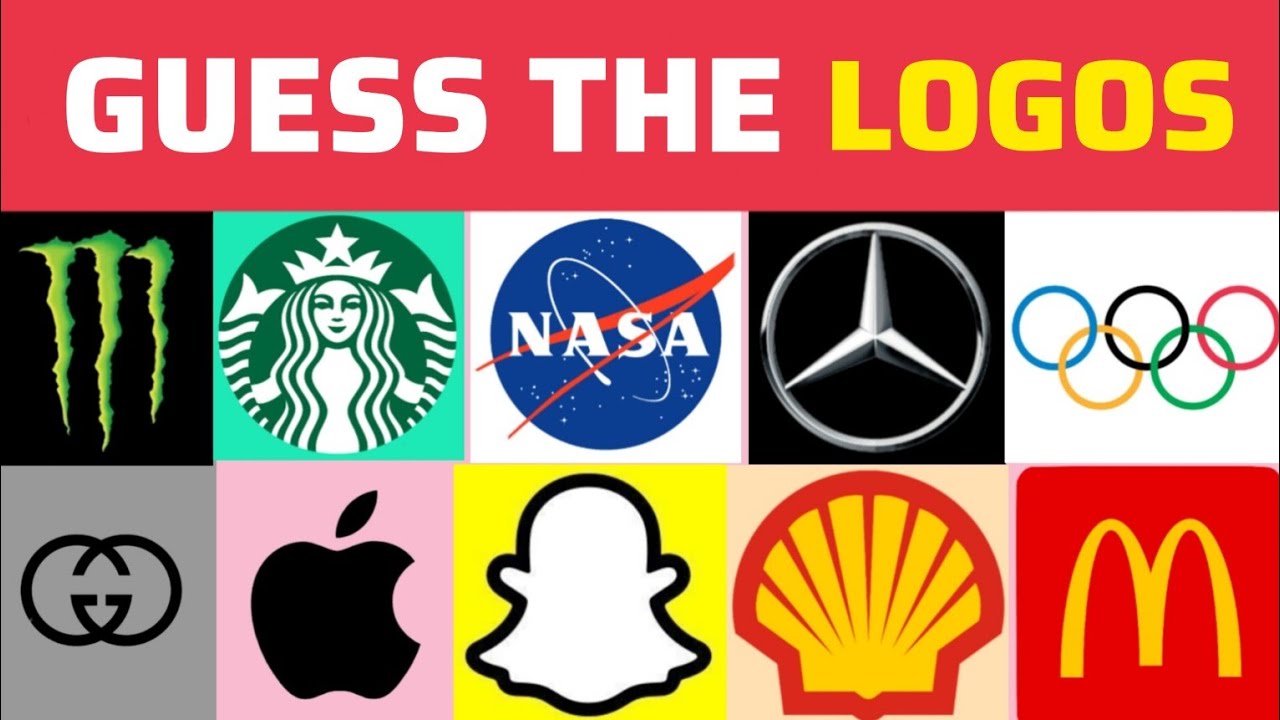 Guess The Logo In 3 Seconds || 50 Famous Logos || Logo Quiz - YouTube