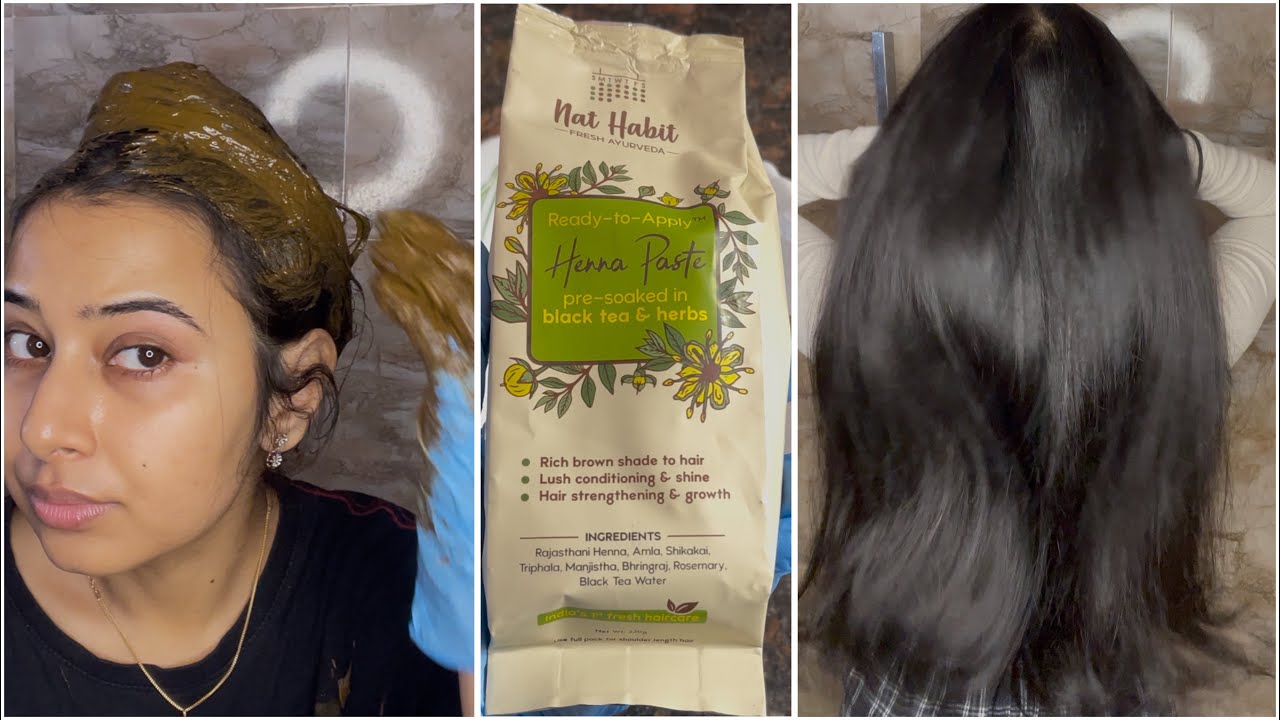 Ready made Henna/Mehndi Hair pack for deep conditioning & long hair ...