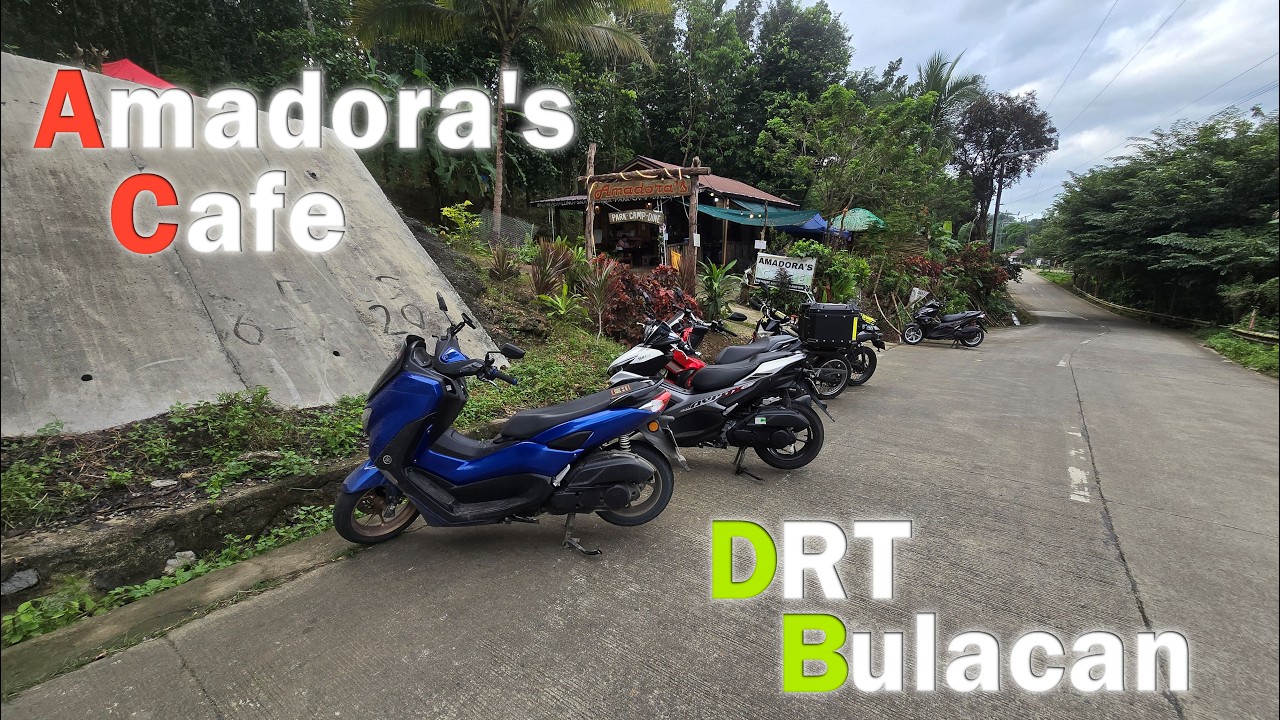 Pa-pitik tayo sa DRT, Amadora's Cafe, ang gandang tambayan. 4K | Aerox ...