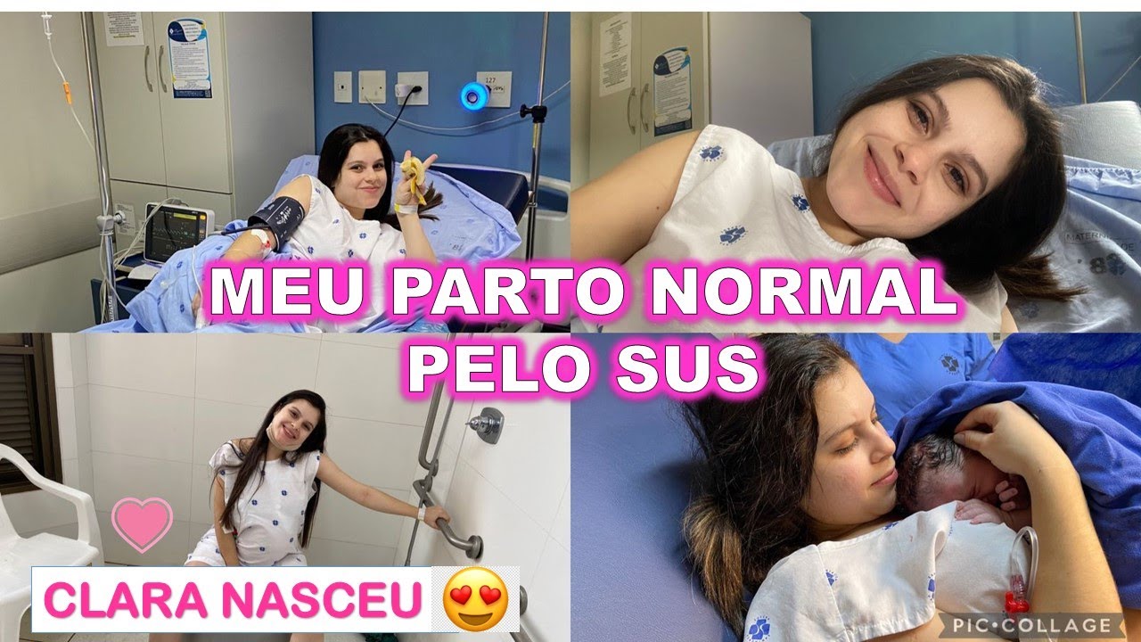 MEU PARTO NORMAL PELO SUS | CLARA NASCEU - YouTube