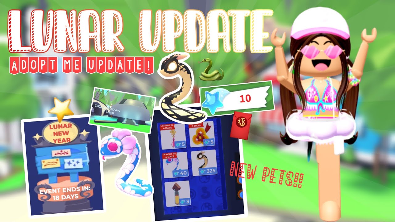 🧧⭐️NEW ADOPT ME LUNAR UPDATE🧧⭐️(NEW PETS🐍) - YouTube