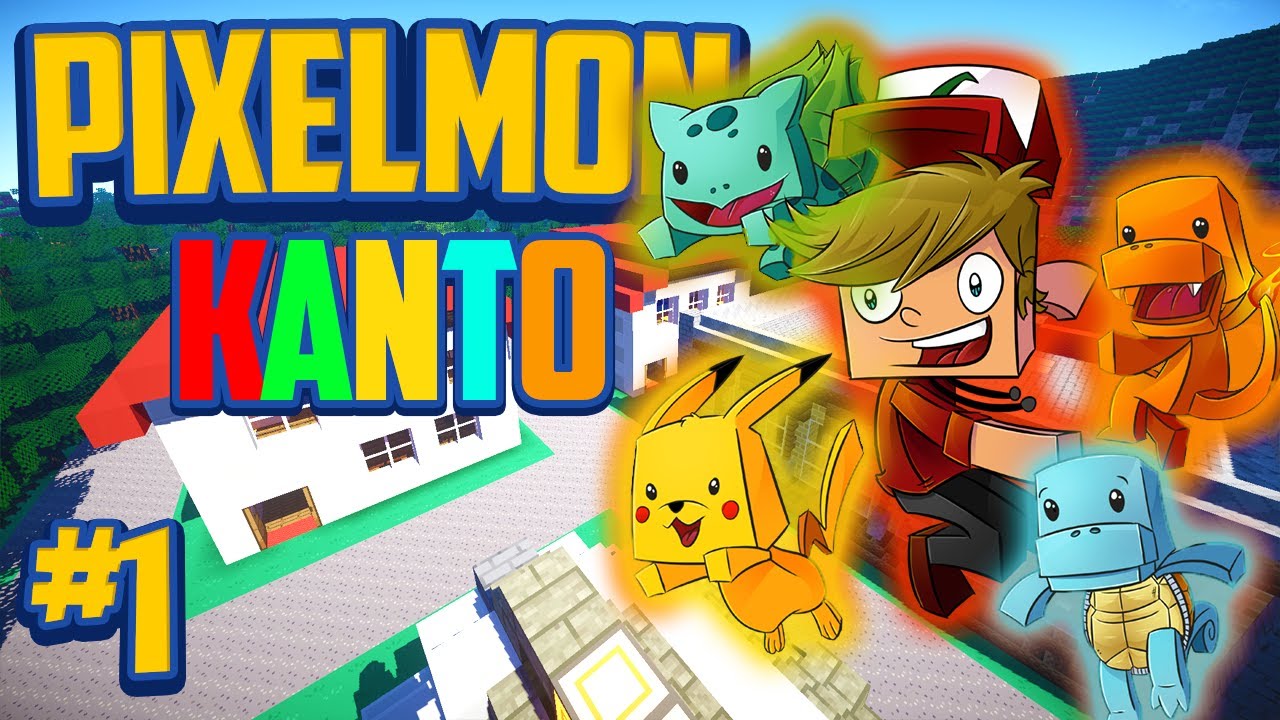 Minecraft Pixelmon Kanto Edition "Pallet Town!" - Episode 1! - YouTube