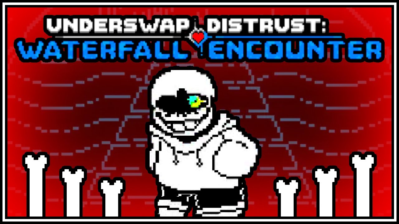 UnderSwap DistTrust The Waterfall Encounter || Undertale Fangame || ehE ...