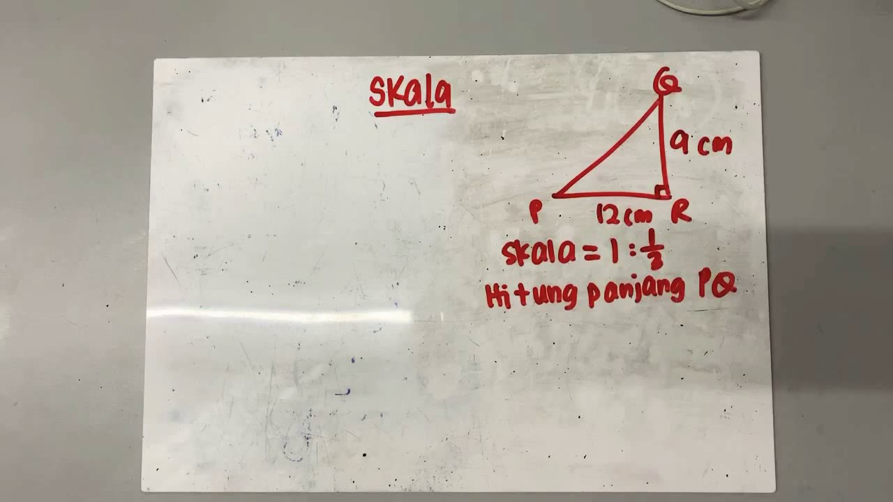 Lukisan Berskala Matematik Tingkatan 3 Bab 4 (scale drawing) - YouTube