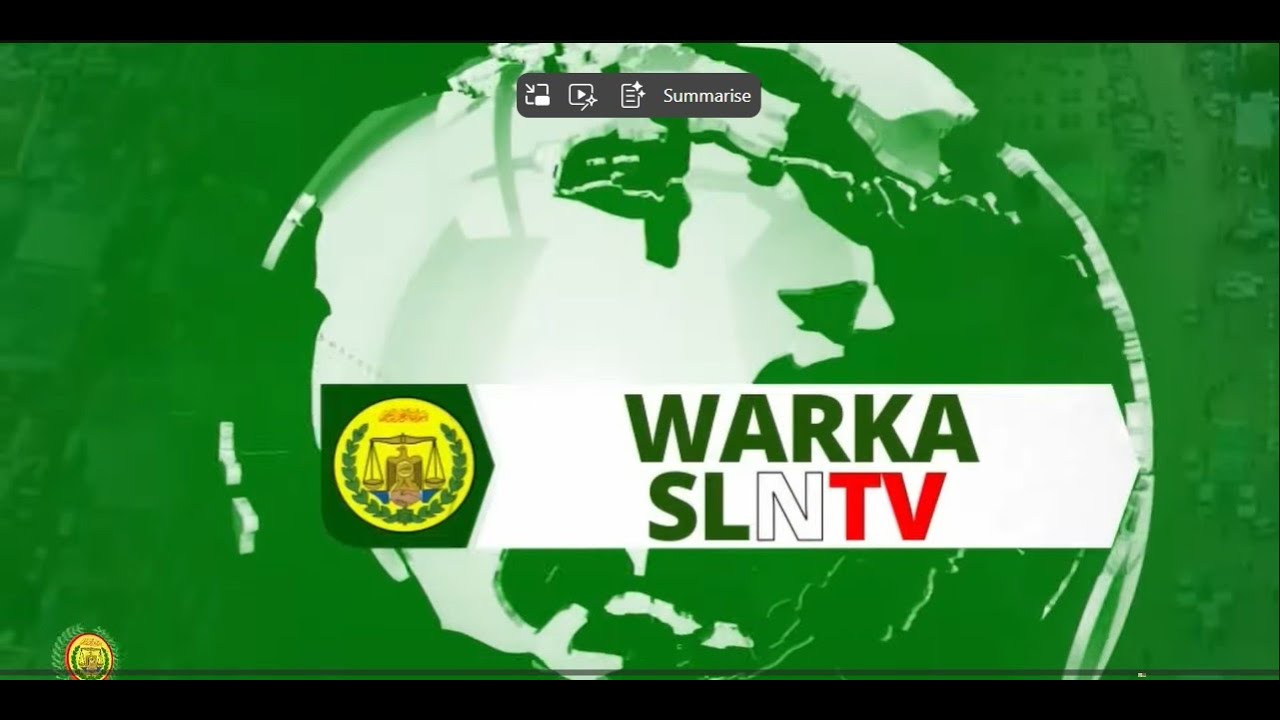 Toos: Wararka Caawa ee SLNTV. - YouTube