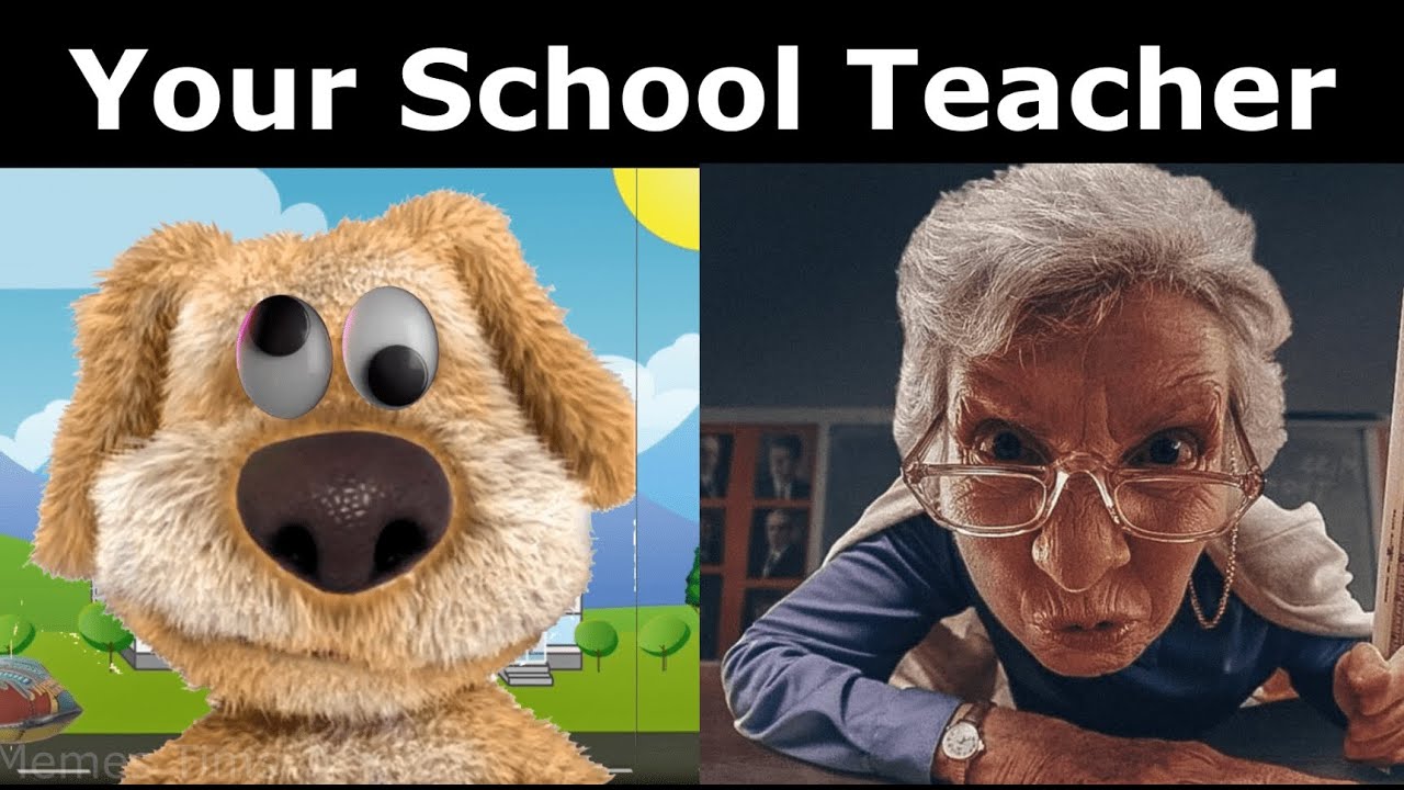 Talking Ben Becoming Scared (Your School Teacher) - YouTube