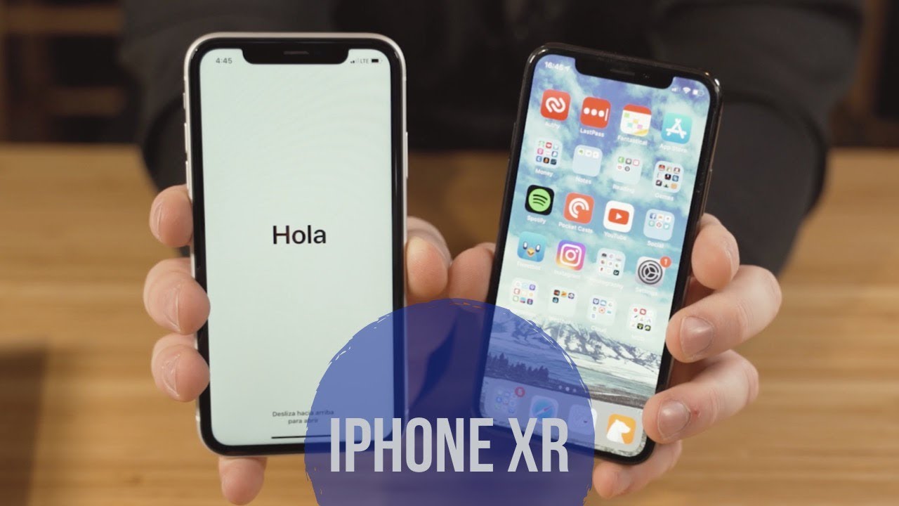 Apple iPhone XR First Look - It's.. Ok.. - YouTube