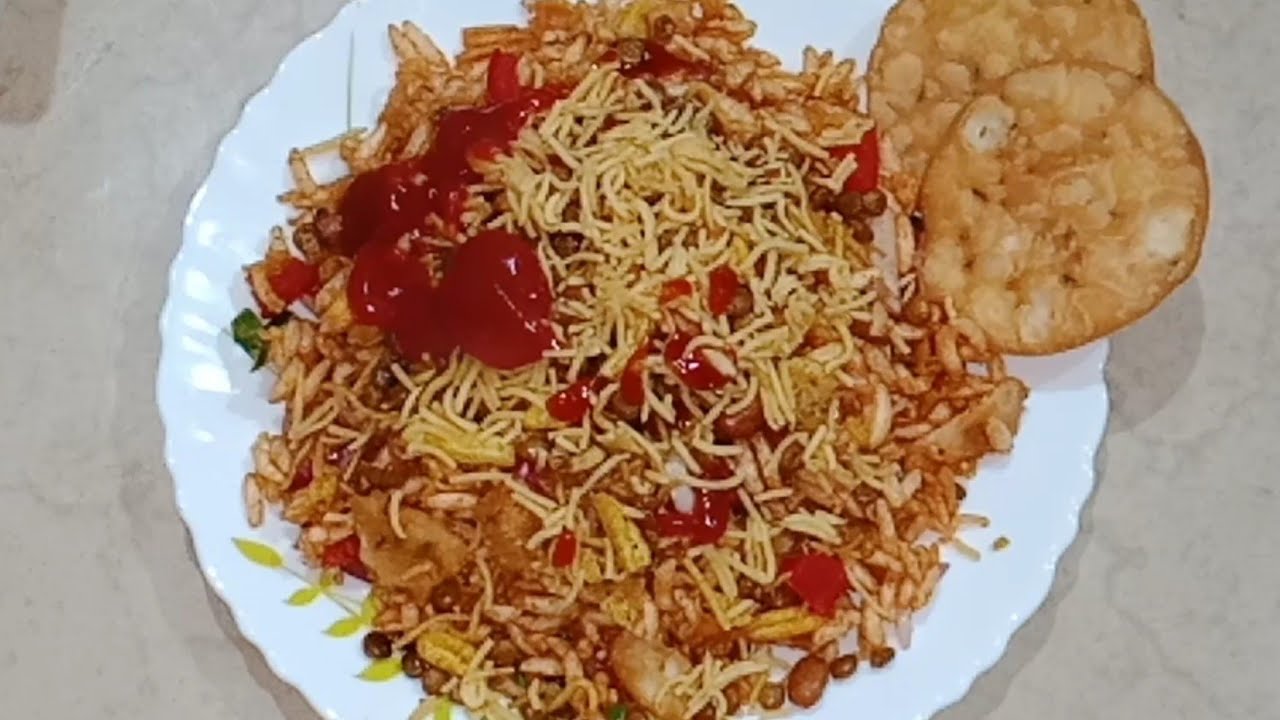 How To Make Bhel Puri || Indian Street Food Bhel Puri Recipe-ভেলপুরি রেসিপি // PAPIYA'S KITCHEN ...
