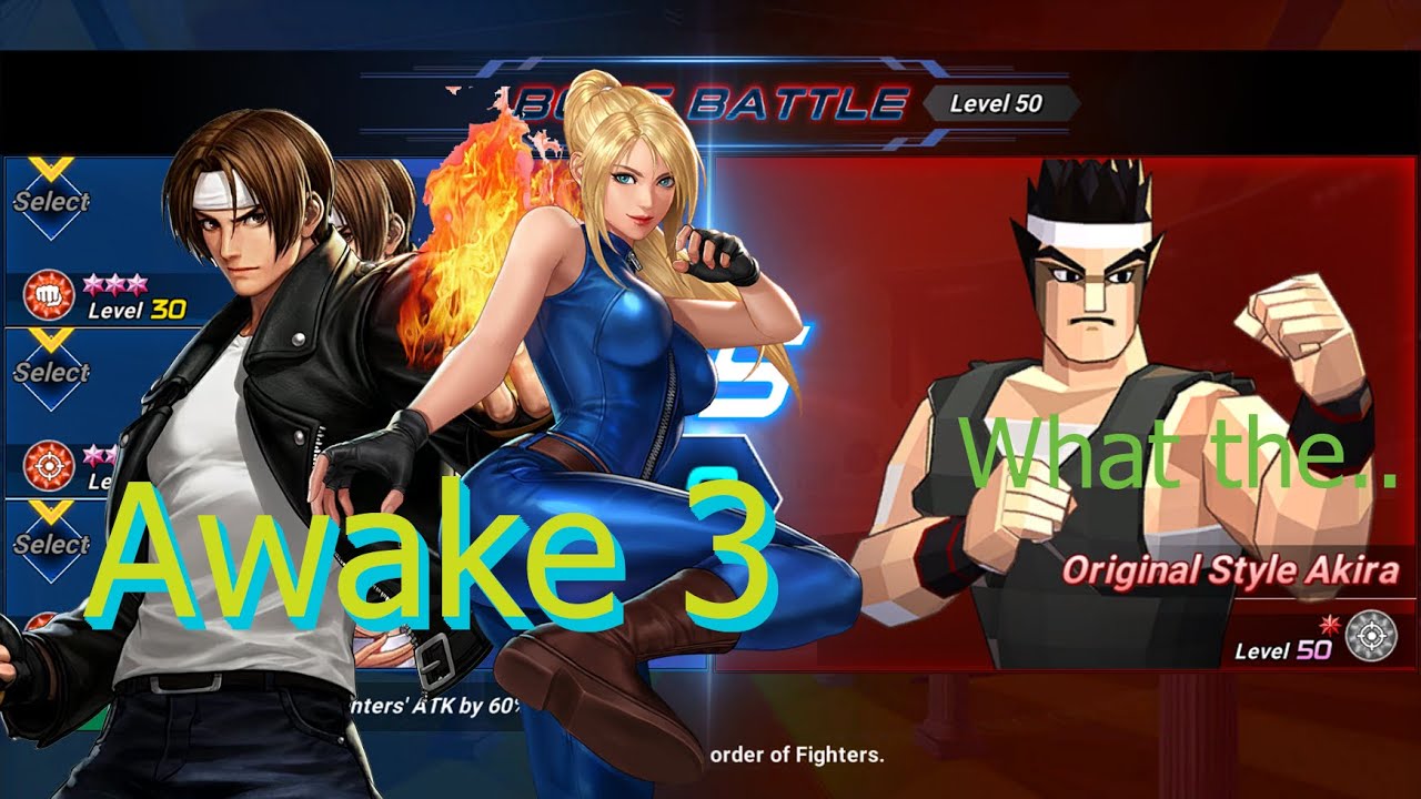 [Kof Allstar] Defeat Boss showdown : original Akira with out A5 (Mini ...