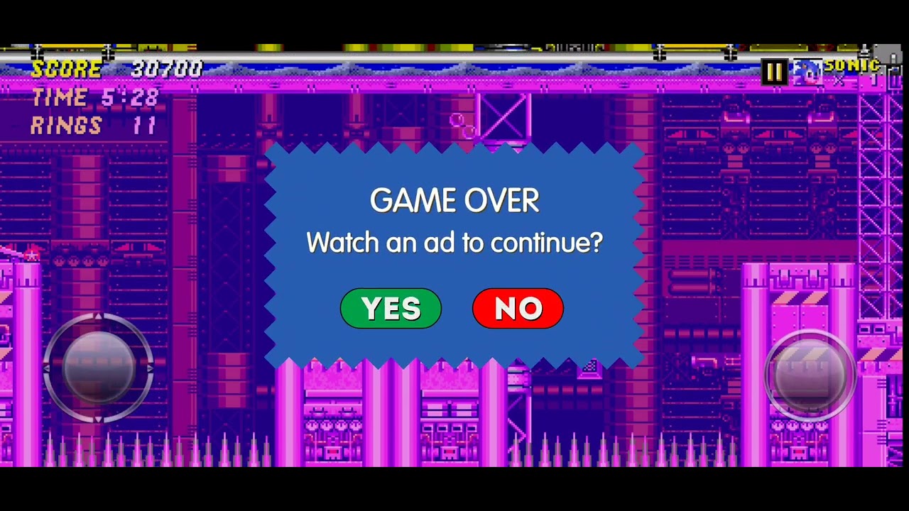 Sonic the Hedgehog 2: Drowning and Game Over - YouTube