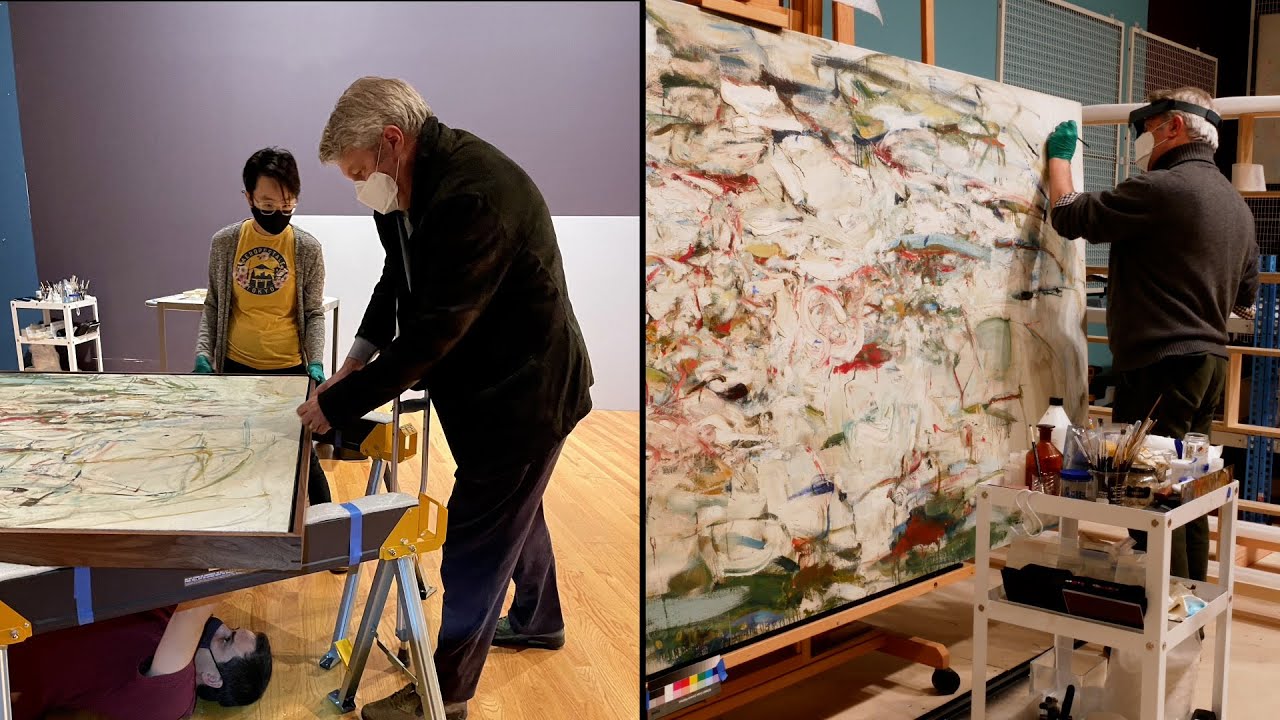 Meet SAM's conservators, who preserve museum's art with heart - YouTube