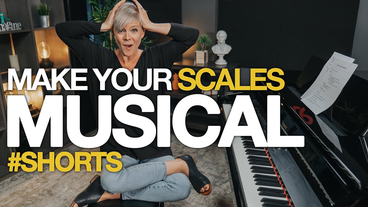 Make your scales musical (1min beginner piano lesson) #shorts - YouTube
