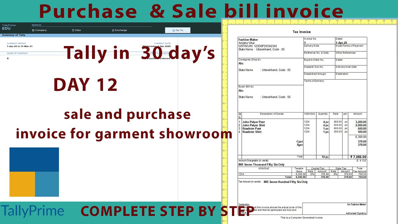 Purchase Sales Entry In Tally Prime With GST How To Pass Sales purchase-sales-entry-in-tally-prime-with-gst-how-to-pass-sales