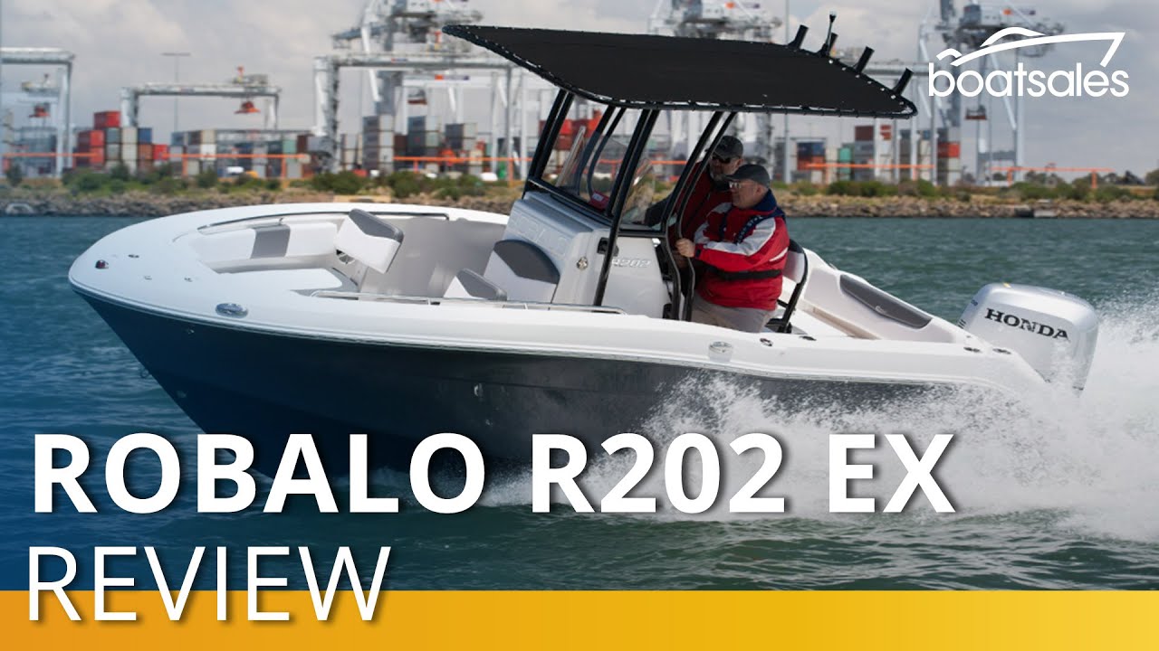 2019 Robalo R202 EX Centre Console review | boatsales - YouTube