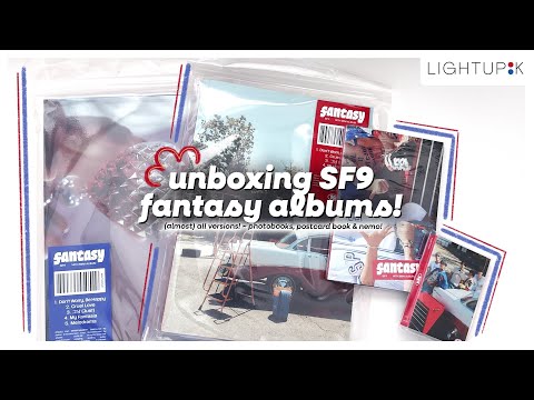 unboxing ★ sf9 14th mini album fantasy! ~ photobook x2, postcard book & nemo ver.!